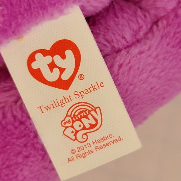 Ty | Toys | Ty Twilight Sparkle Small Plush My Little Pony Unicorn ...